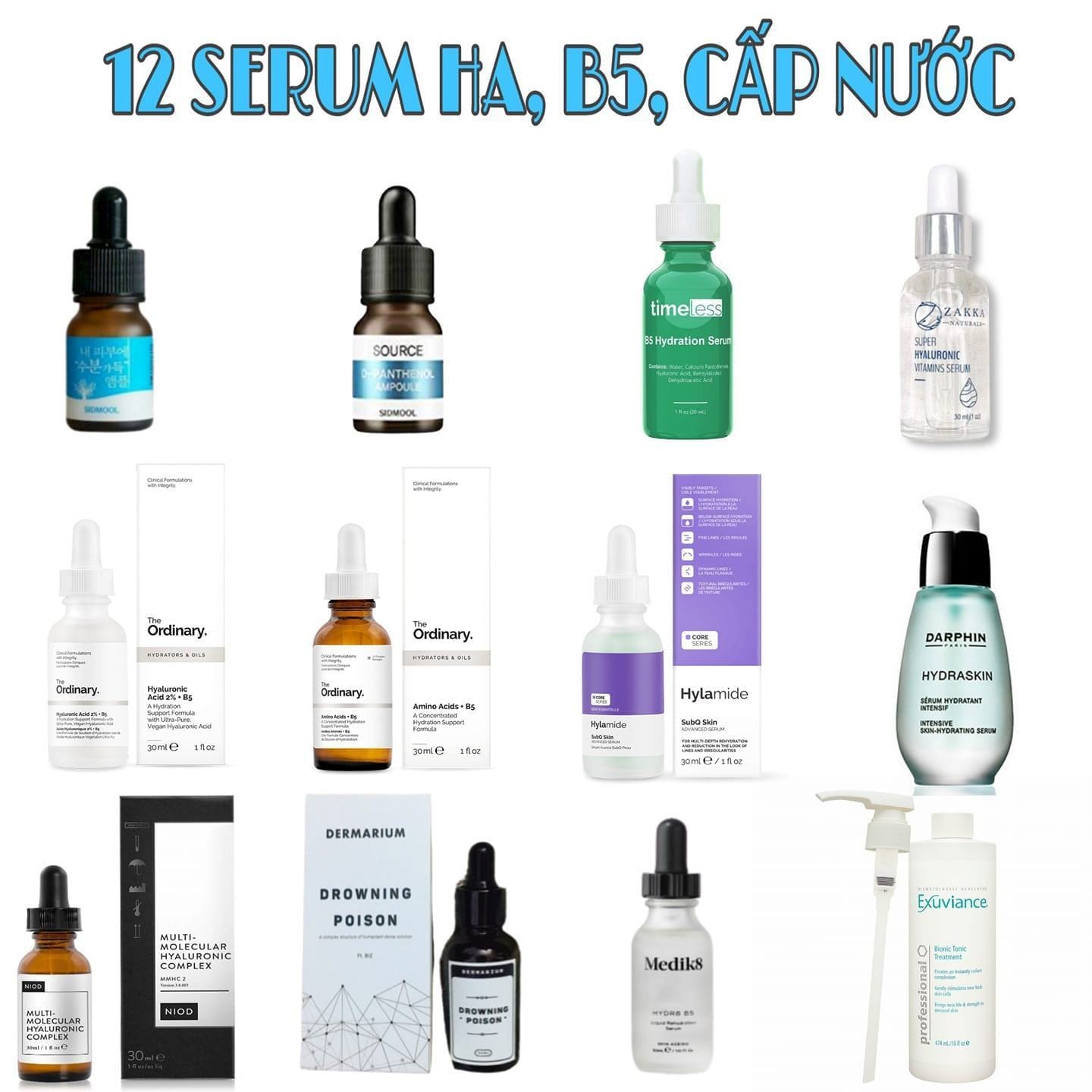 Top Serum DƯỠng Ẩm Siêu Cấp Nước Phục Hồi Da Tốt Nhất Cho Mùa đông 2020
